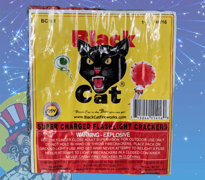 BLACK CAT FIRECRACKERS FULL BRICK – Krazy Kaplans Fireworks