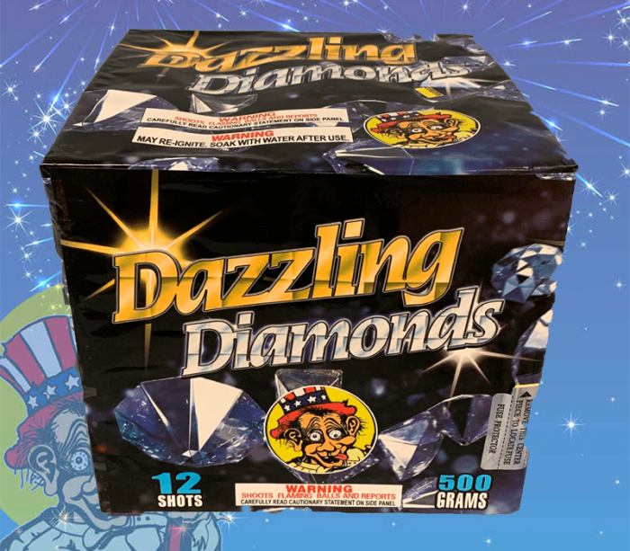 DAZZLING DIAMONDS – Krazy Kaplans Fireworks