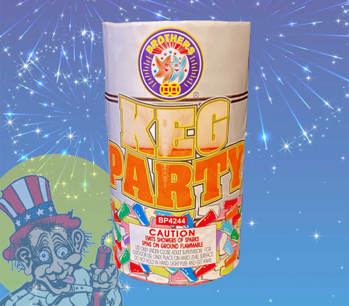 KEG PARTY – Krazy Kaplans Fireworks
