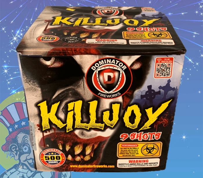 KILLJOY – Krazy Kaplans Fireworks