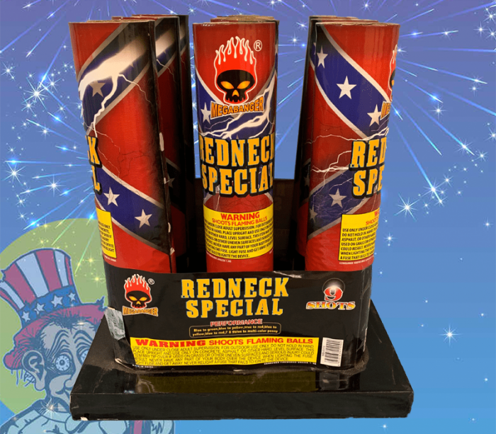 REDNECK SPECIAL – Krazy Kaplans Fireworks