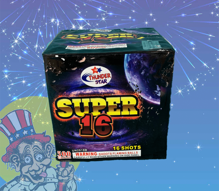 SUPER 16 – Krazy Kaplans Fireworks