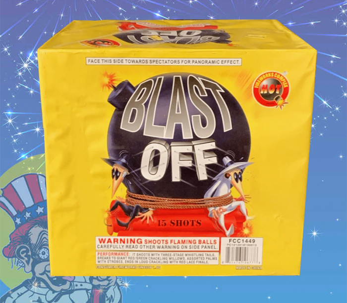 BLAST OFF – Krazy Kaplans Fireworks