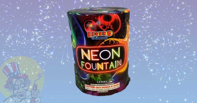 NEON FOUNTAIN – Krazy Kaplans Fireworks